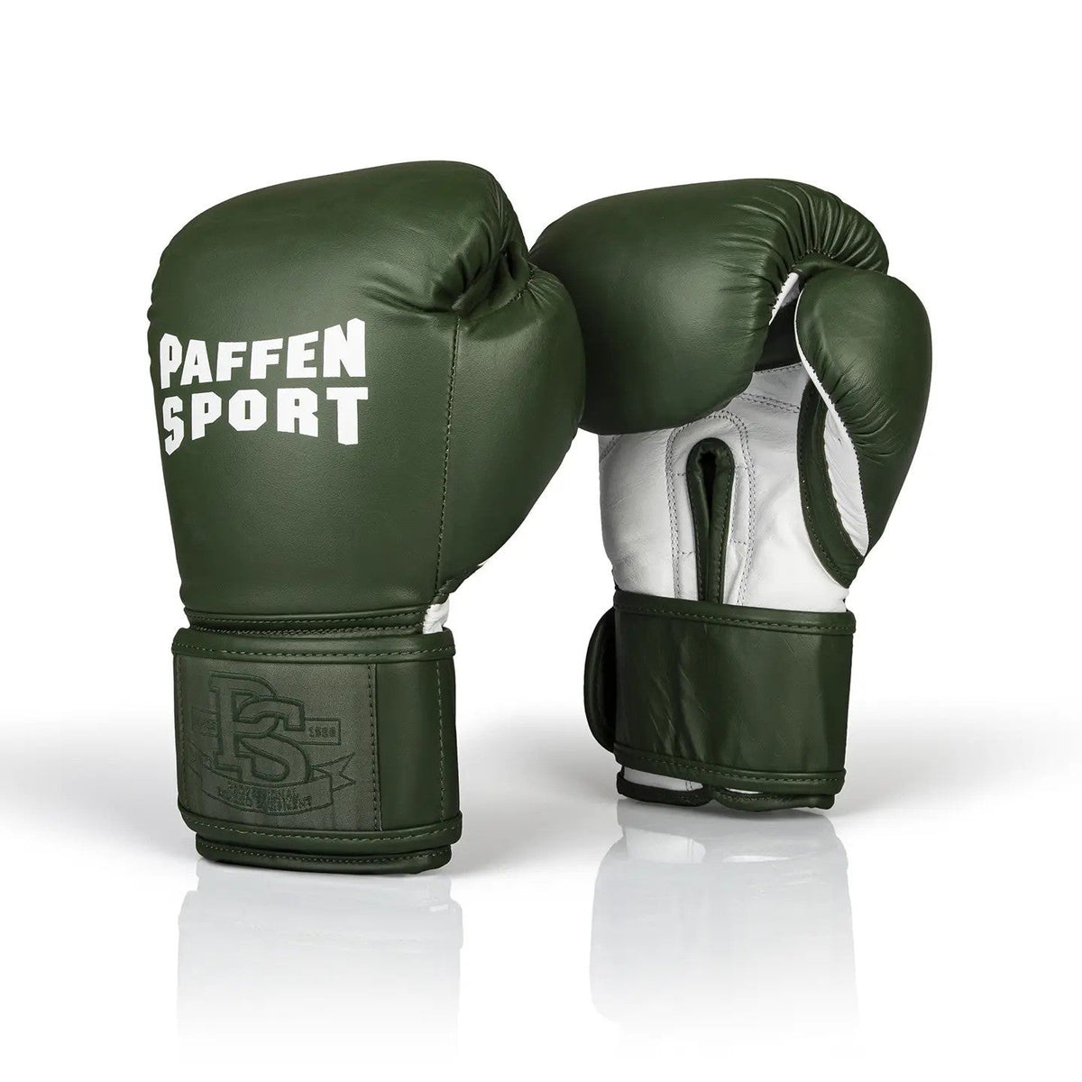 Gants de boxe d'entraînement Paffen Sport « PRO KLETT » – Olive/Blanc ...