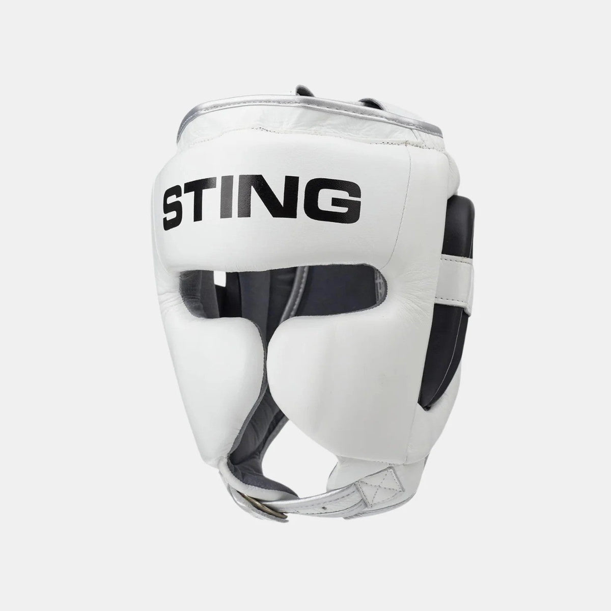 Sting Full Face Headguard Viper Gel - white/black, 10397 – Fighters Europe