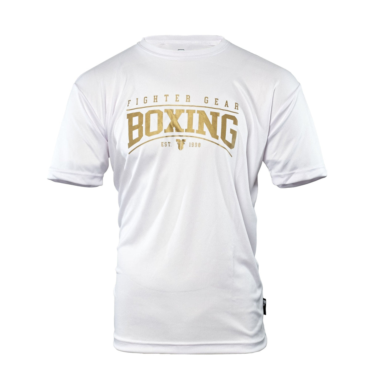 Fighter BOXING Training Shirt - white, FTSH-02WHBX – Fighters Europe