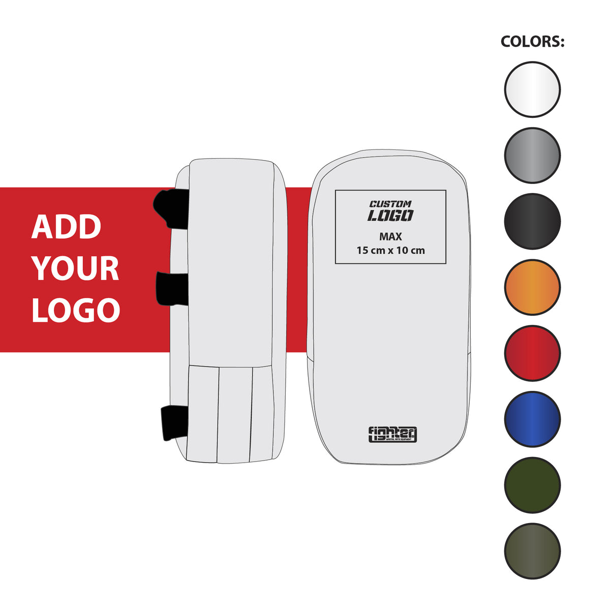 Fighter Shield Thai MAXI - Custom logo – Fighters Europe