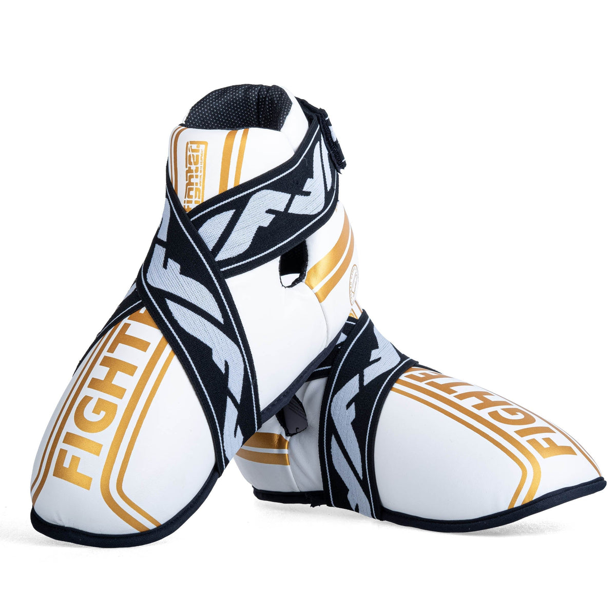 Fighter Foot Gear Stripe - SGP Edition - white/gold – Fighters Europe