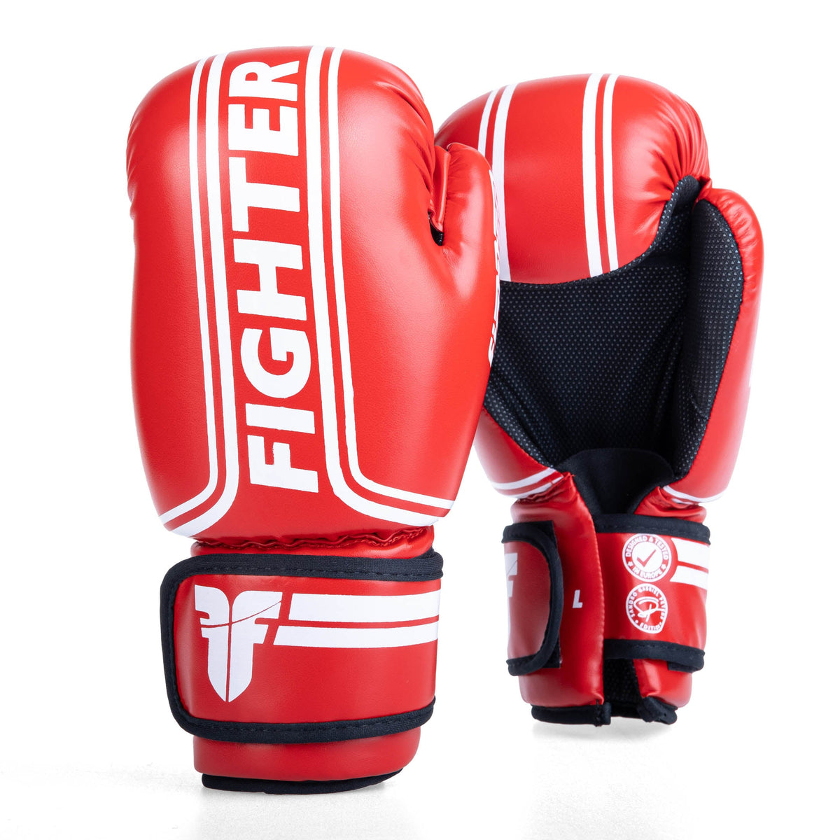 Fighter Open Gloves Stripe - SGP Edition - red – Fighters Europe