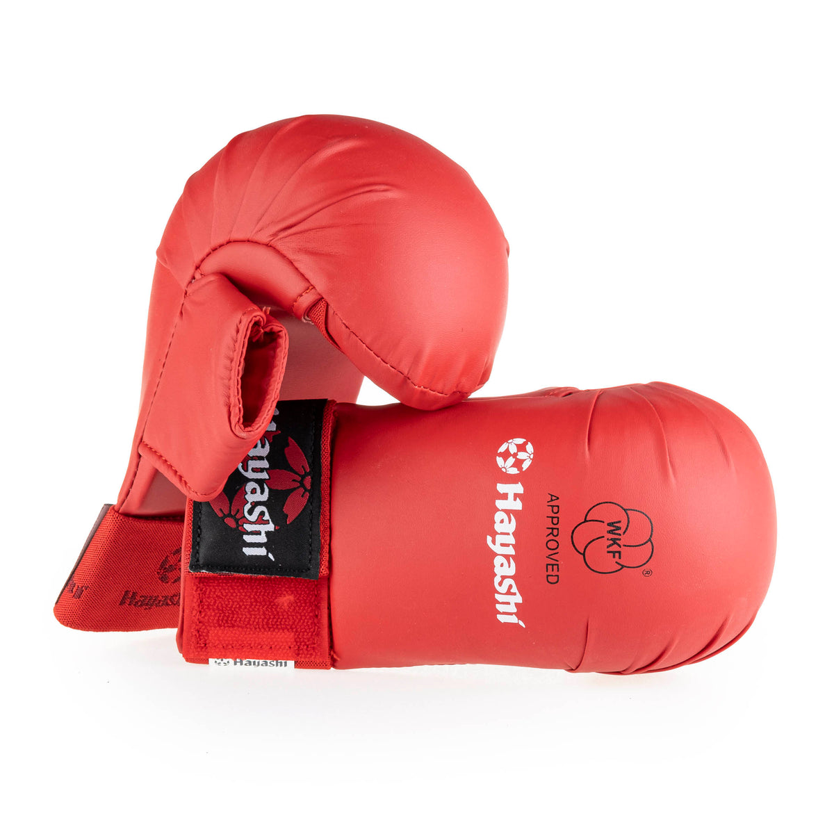 Hayashi Karate fist protector TSUKI with thumb (WKF approved) - red, 2 ...