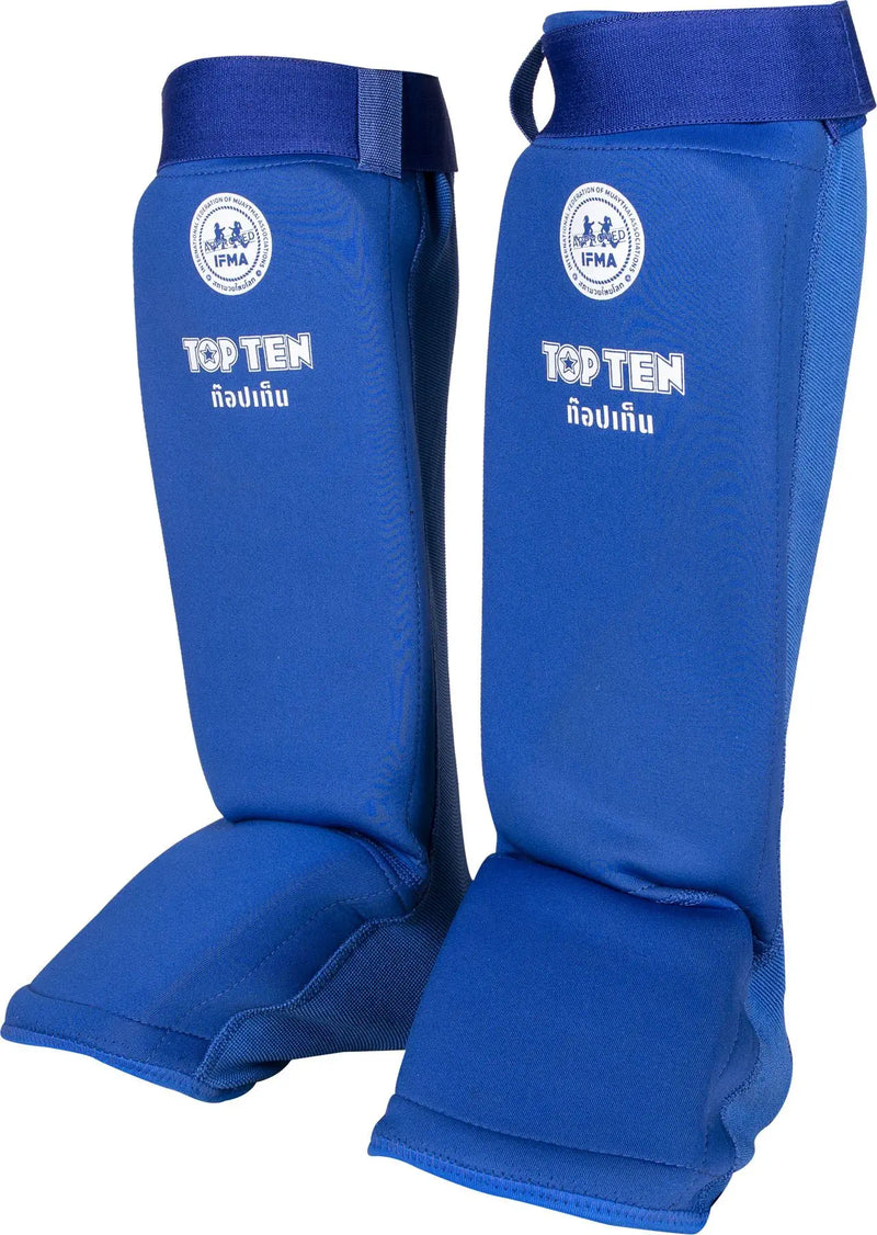 Top Ten IFMA Shin Guards Dae - blue
