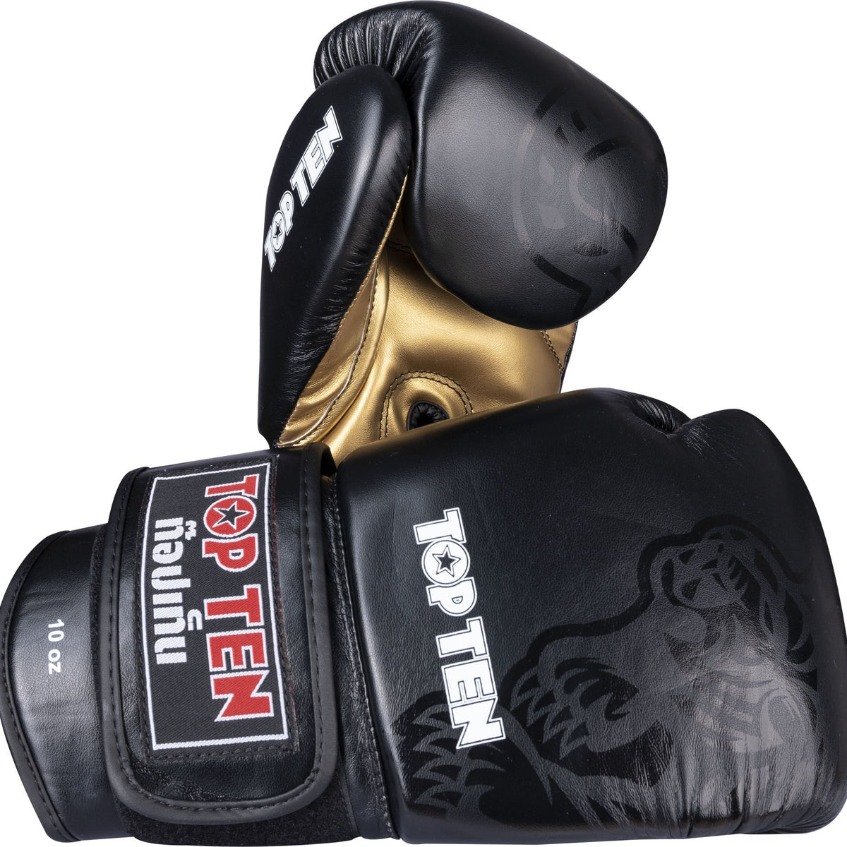 Top Ten IFMA Boxing gloves Ajarn PU - black – Fighters Europe